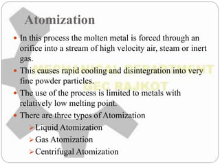 Powder metallurgy | PPT