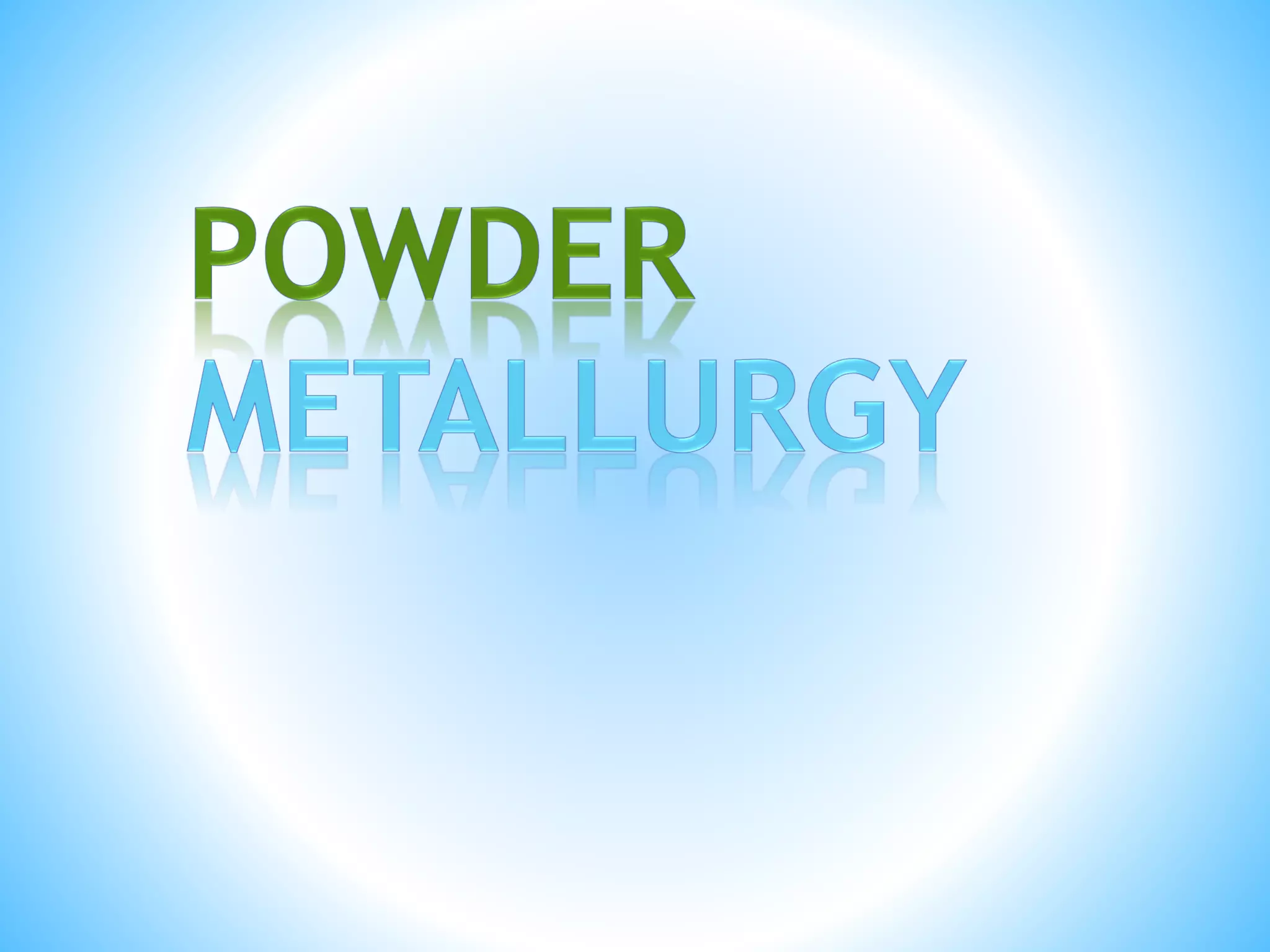 Powder Metallurgy Processes | PDF