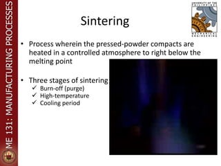 Powder Metallurgy.pptx | Chemistry | Science