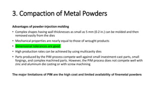 Powder Metallurgy.pptx | Chemistry | Science