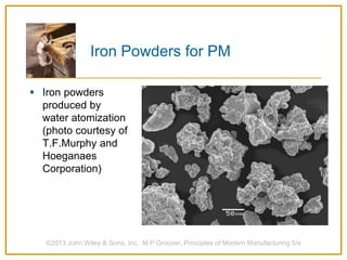 POWDER POWDER METALLURGY POWDER METALLURGY | PPT