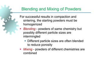 powder metallurgy.ppt ,forming .......... | PPT
