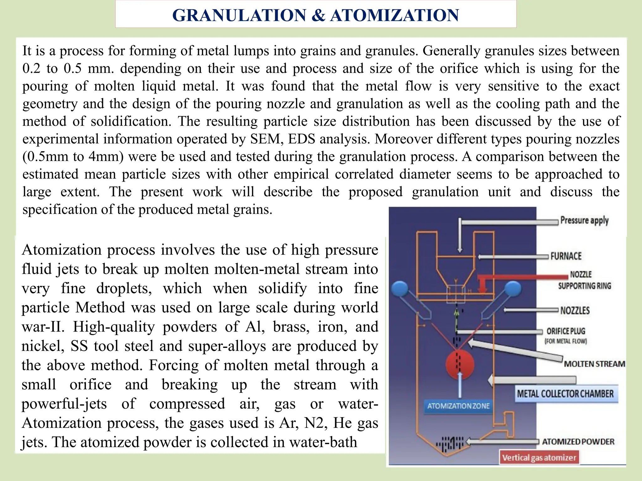 Powder Metallurgy for Mechanical Engineering | PPTX