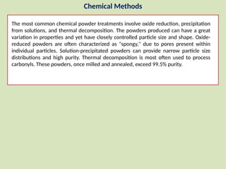 Powder Metallurgy for Mechanical Engineering | PPT