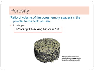 Introduction to powder metallurgy methods | PPTX
