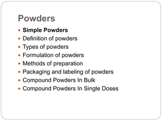 powders notes for pharmaceutics one-1.pptx