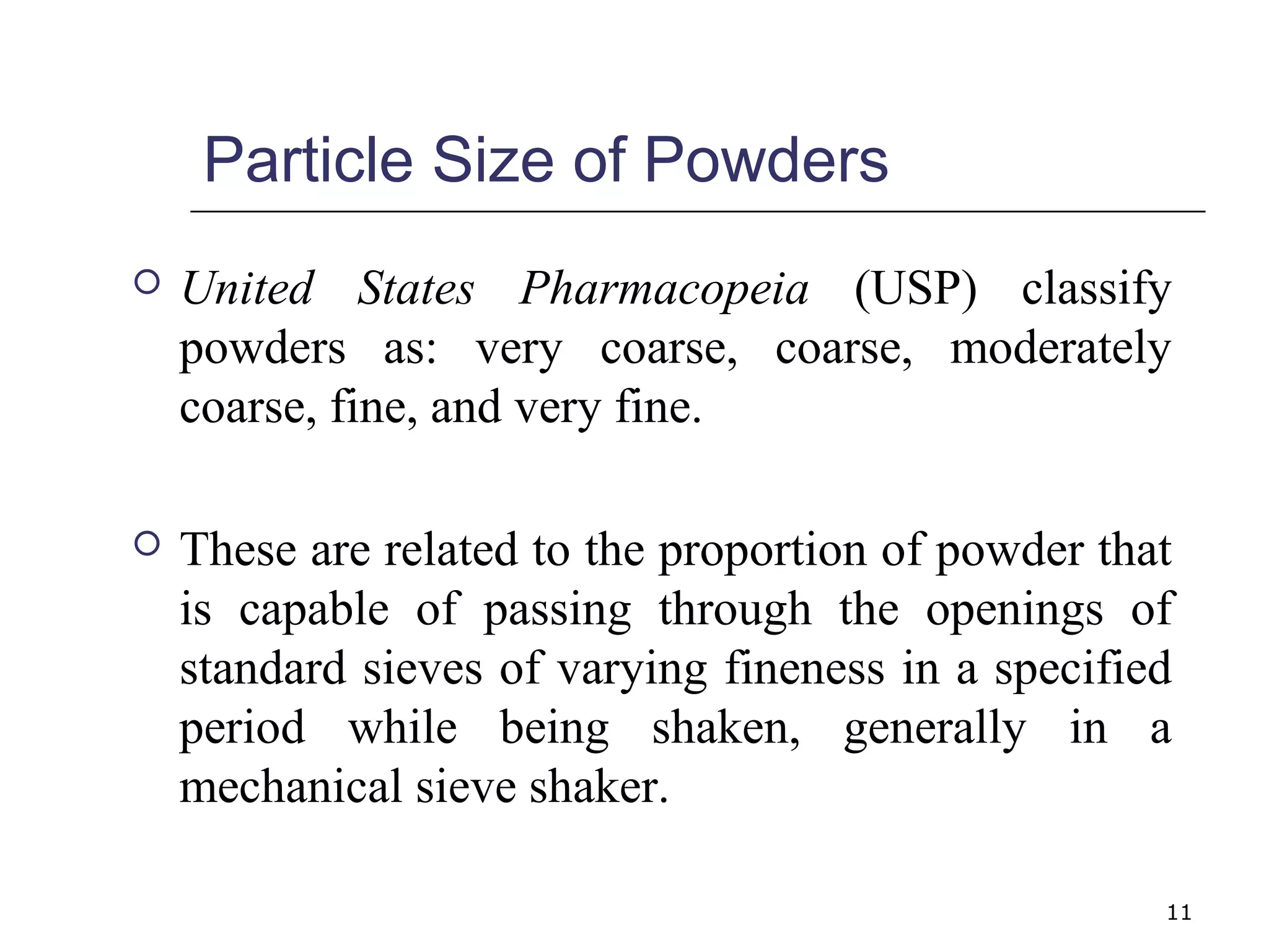 Powders | PPT