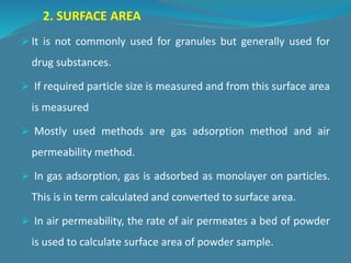 Quality control test for powders | PPTX