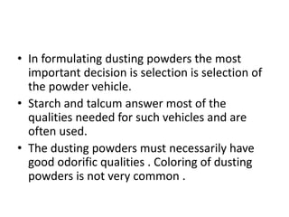 Powders | PPTX