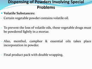Powders | PPTX