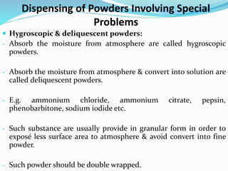 Powders | PPTX