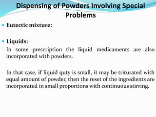 Powders | PPTX