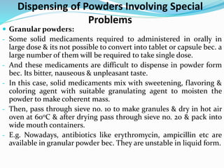 Powders | PPTX