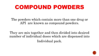 Powders and its types | PPTX | Skin Care | Beauty