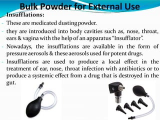 Powders | PPTX