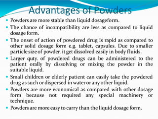 Powders | PPTX