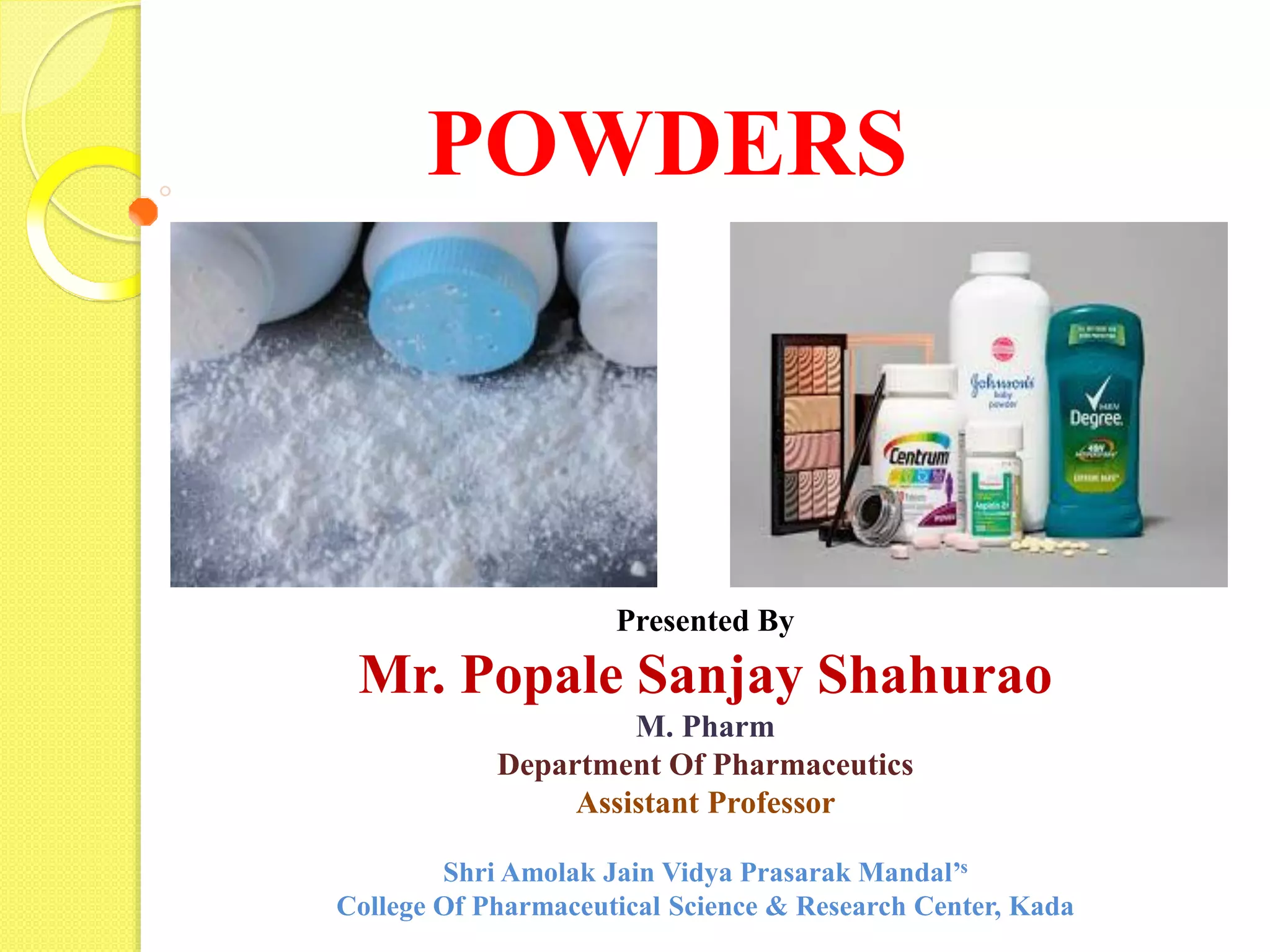 Powders | PDF