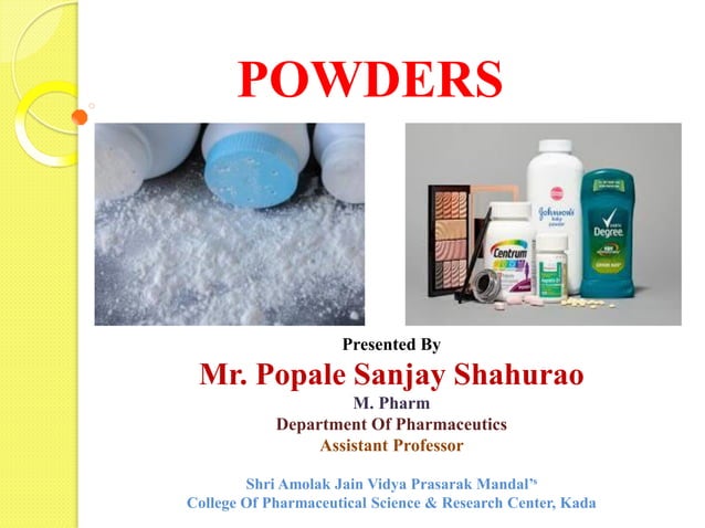Powders | PPT