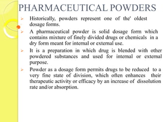 Powders | PDF