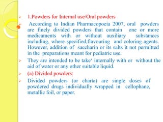 Powders | PDF