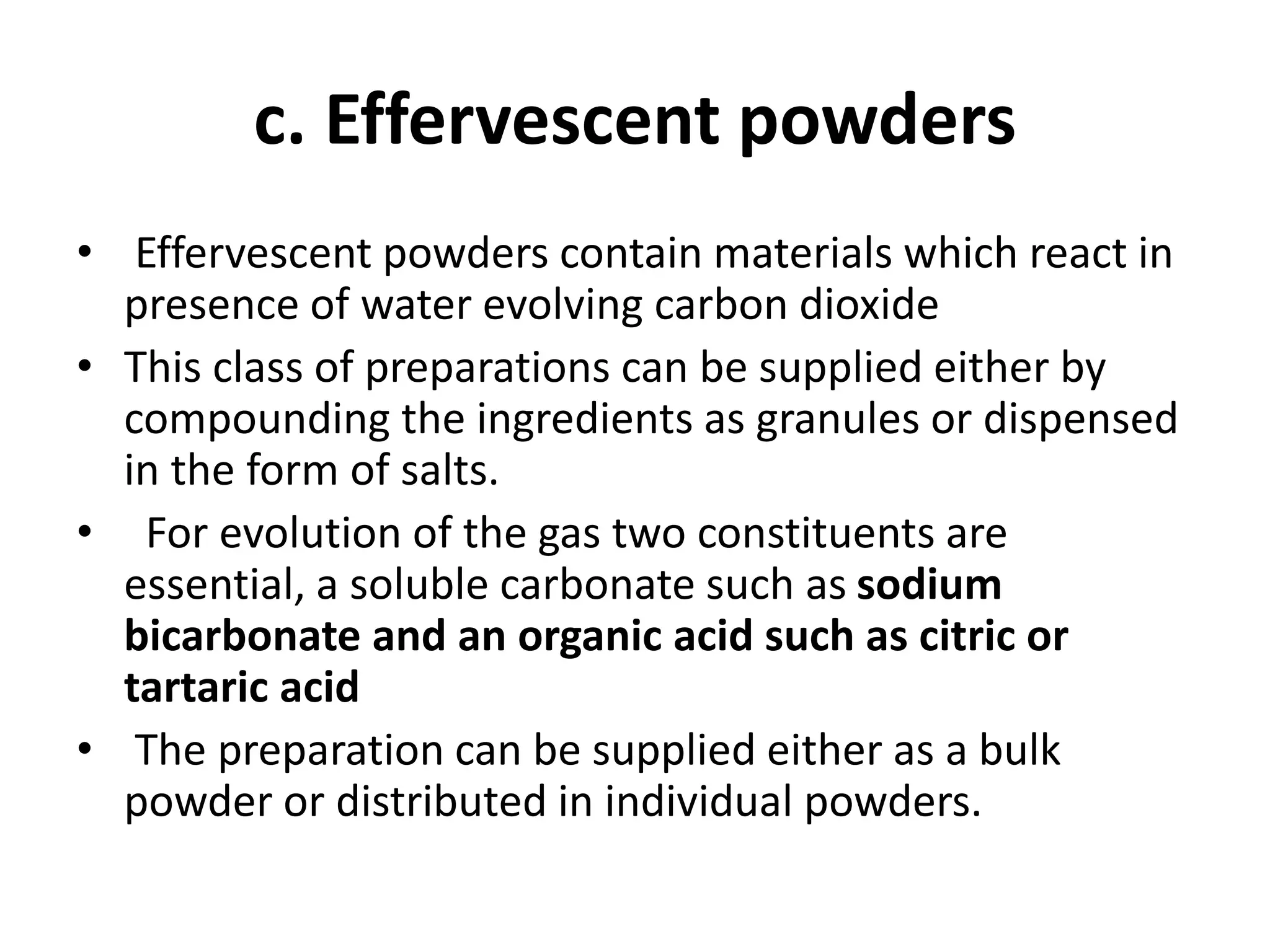 Powders | PPTX