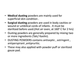 Powders | PPTX