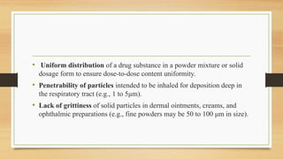 Powders 1.pptx and their types dosage form | PPT