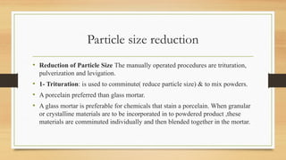 Powders 1.pptx and their types dosage form | PPT