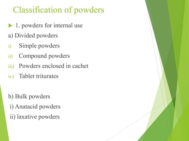 Powders and Granules (3) (1).pptx Pharmaceutics | PPTX
