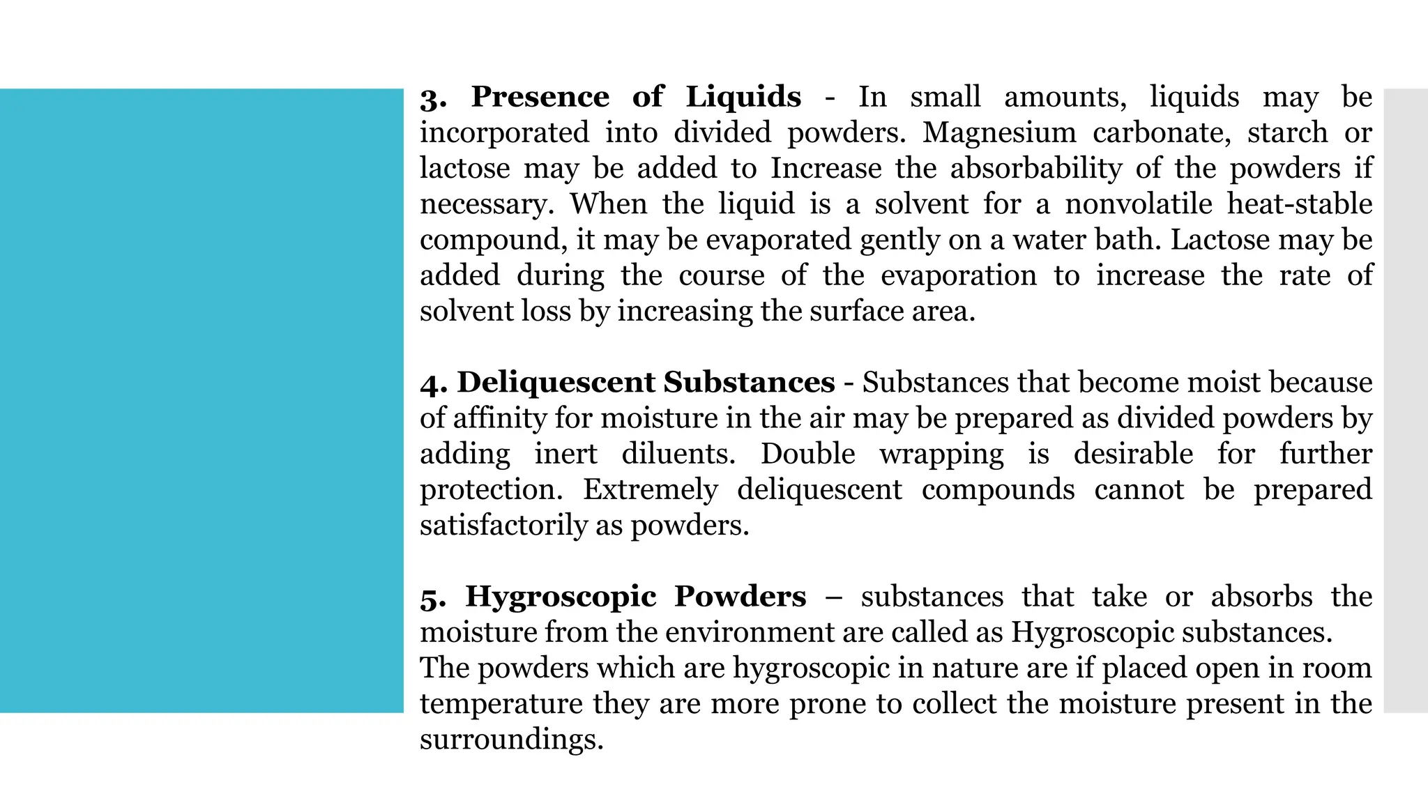B. Pharm Powders and Its Classifications | PPTX