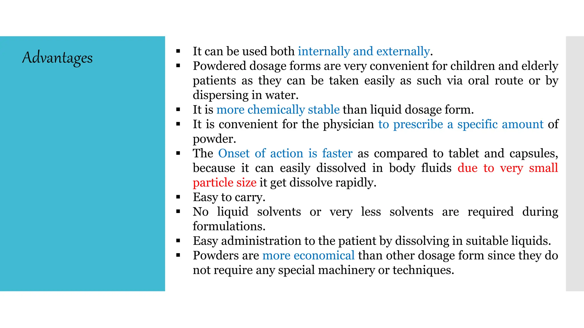 B. Pharm Powders and Its Classifications | PPTX