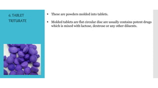 B. Pharm Powders and Its Classifications | PPTX