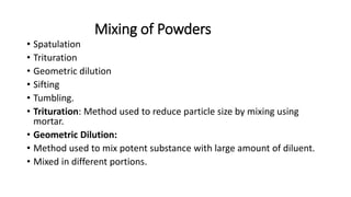 Powders Presentation.pptx powders presentation | PPTX