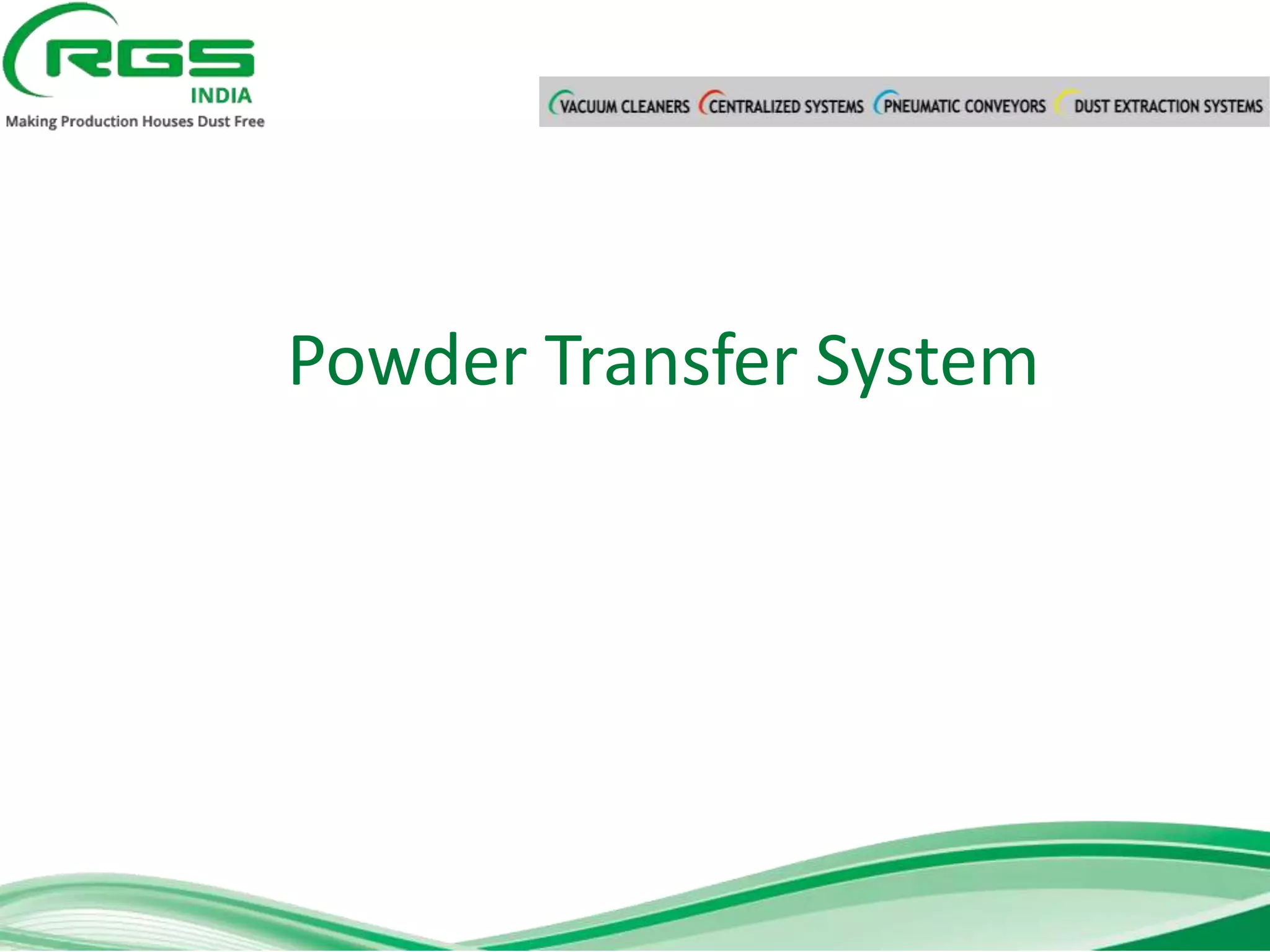 Powder Transfer System | PPTX