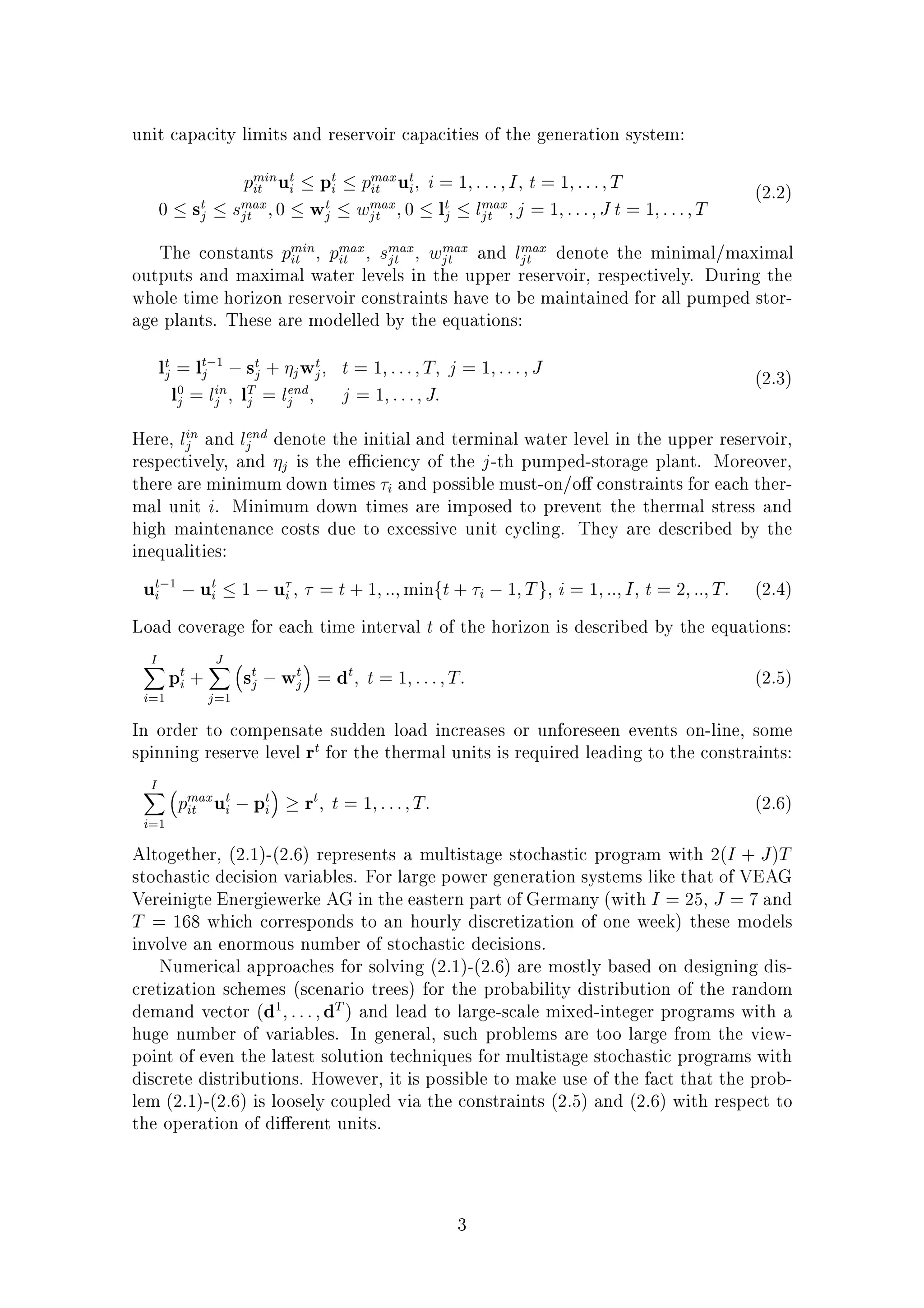 Optimal Power Dispatch Via Multistage Stochastic Programming Pdf