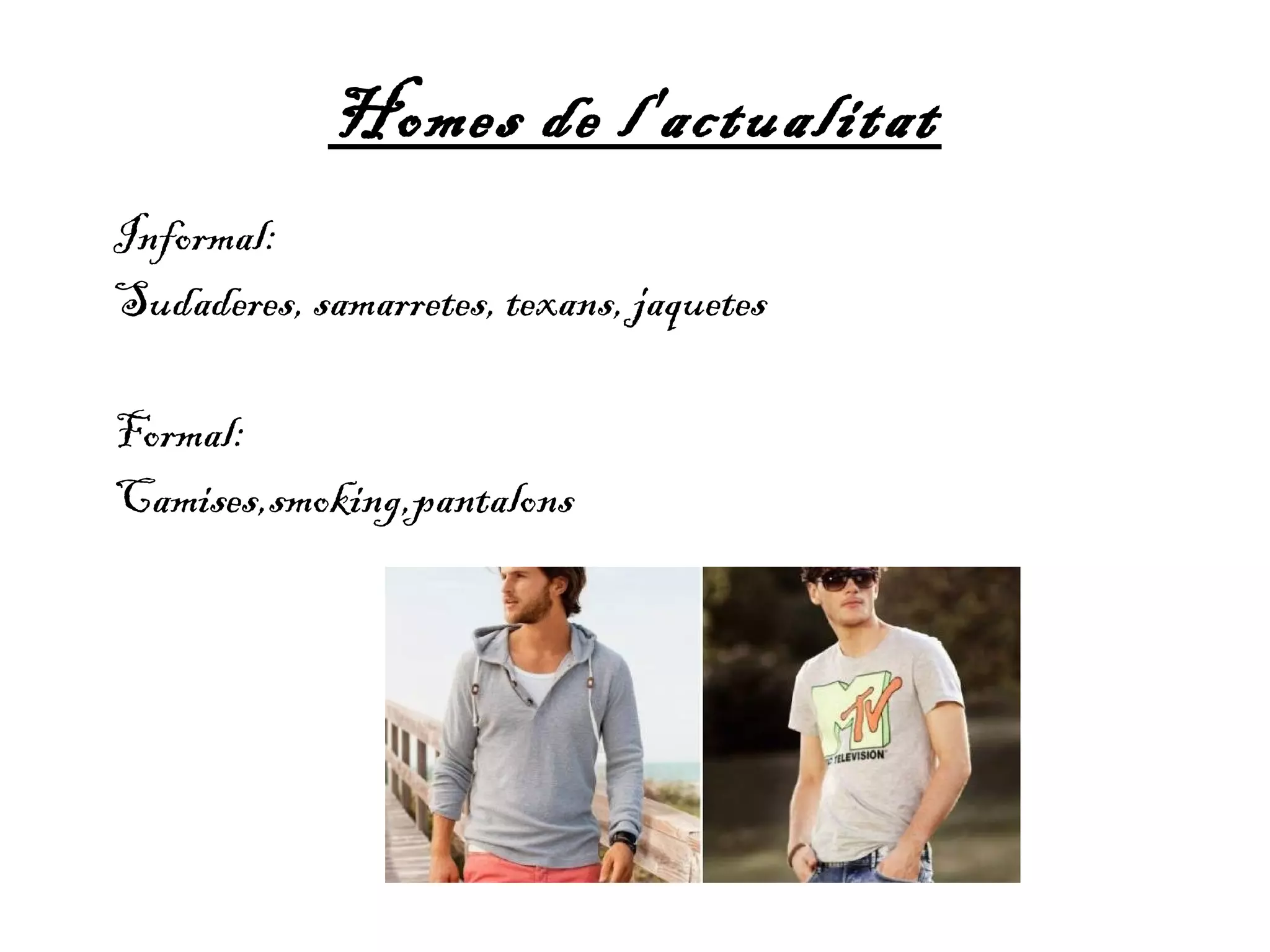 Vestiments de la cultura grega i l'actual | PPT