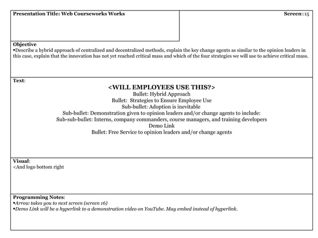 Powell lynetta storyboard_week9 | PPT