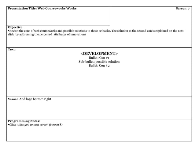 Powell lynetta storyboard_week9 | PPT