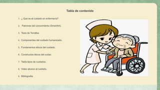 Cuidado en enfermería | PPTX