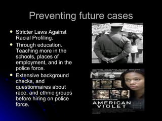 racial profiling | PPT
