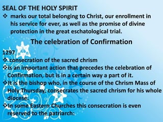 The Sacrament of Confirmation | PPTX