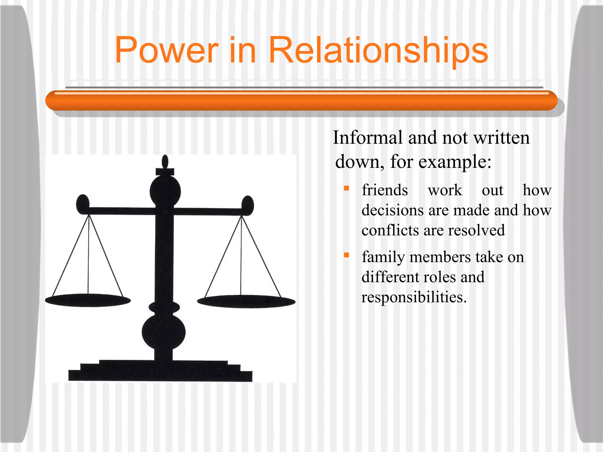 Power in relationships | PPT