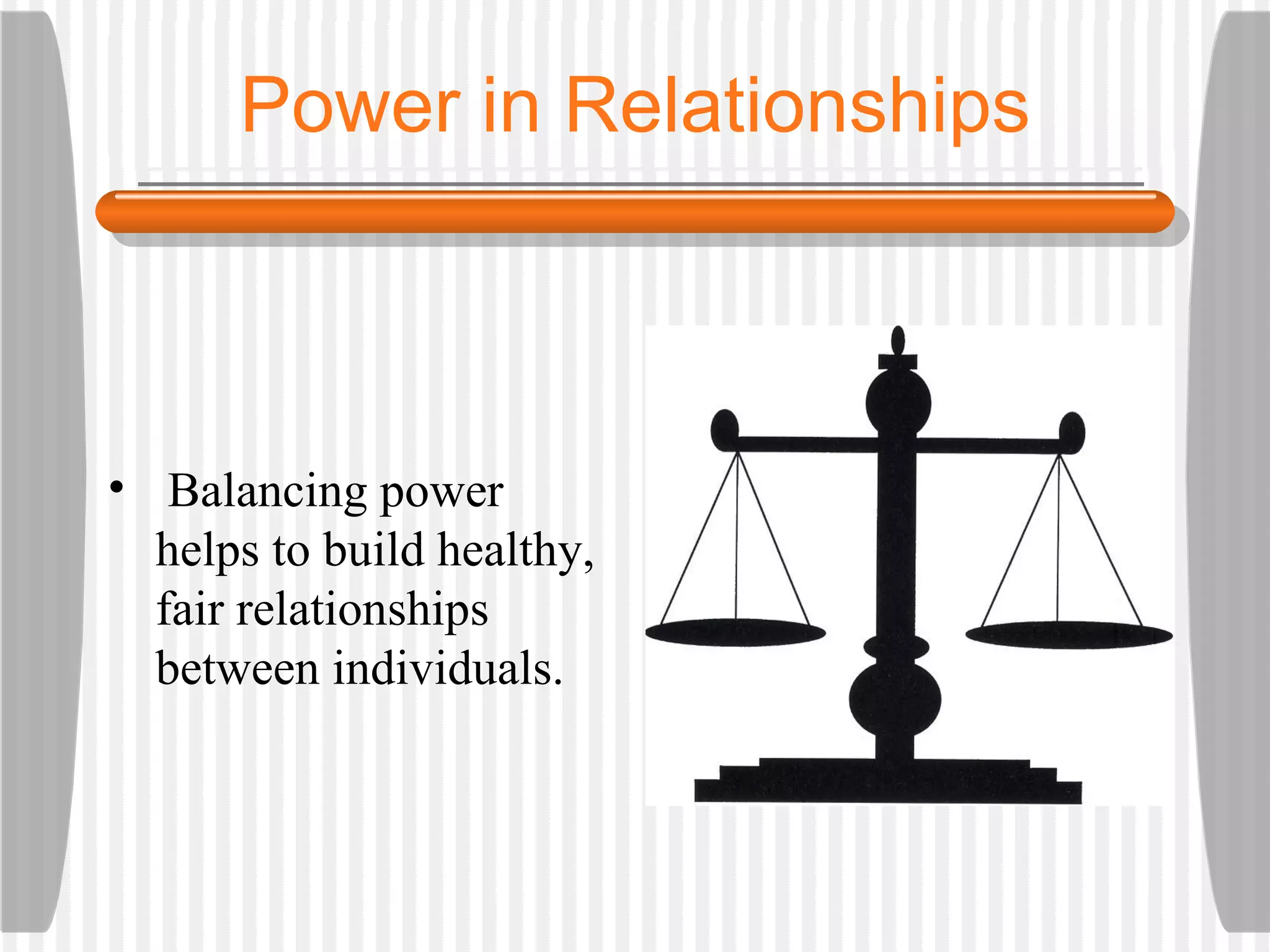 Power in relationships | PPT
