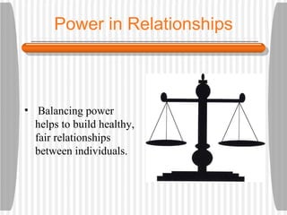 Power in relationships | PPT