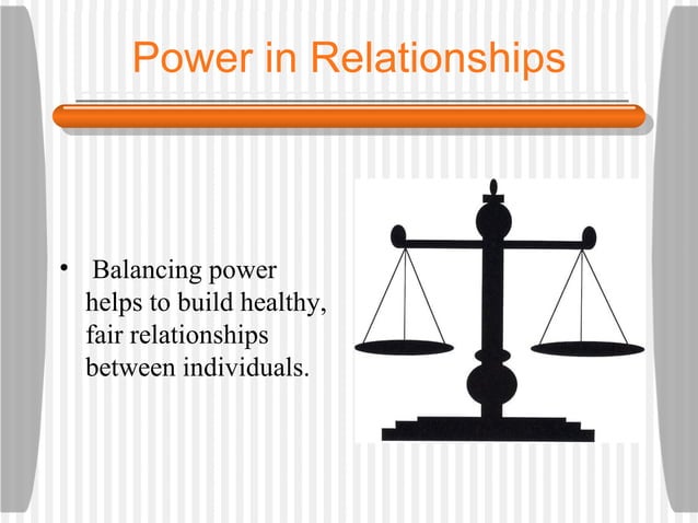 Power in relationships | PPT | Family and Relationships