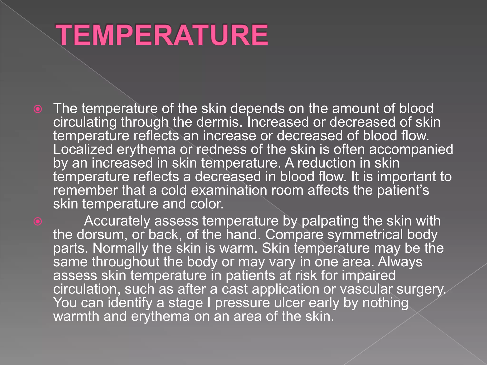 Assessment on Skin, Hair & Nails / HEENT | PPTX