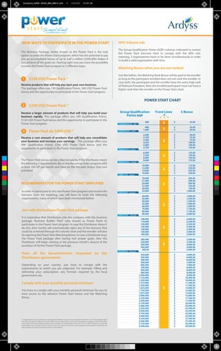Power Start Simplified | PDF