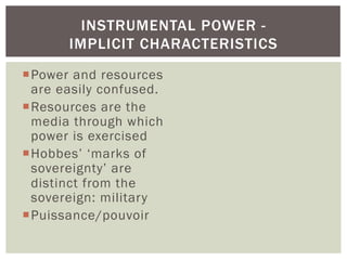 GEOG 381 Slides: Power | PPT