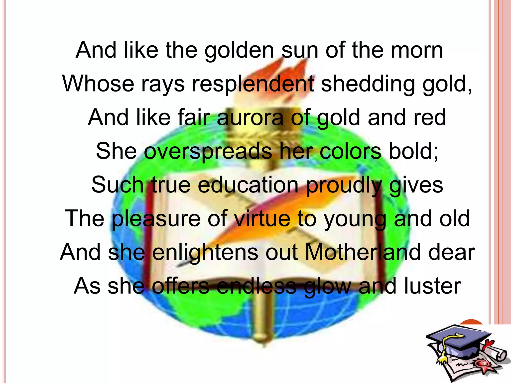 Through Education Our Motherland Receives Light | PPTX