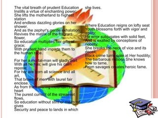 Through Education Our Motherland Receives Light | PPTX